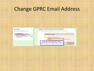 Access gprc webmail | PPT