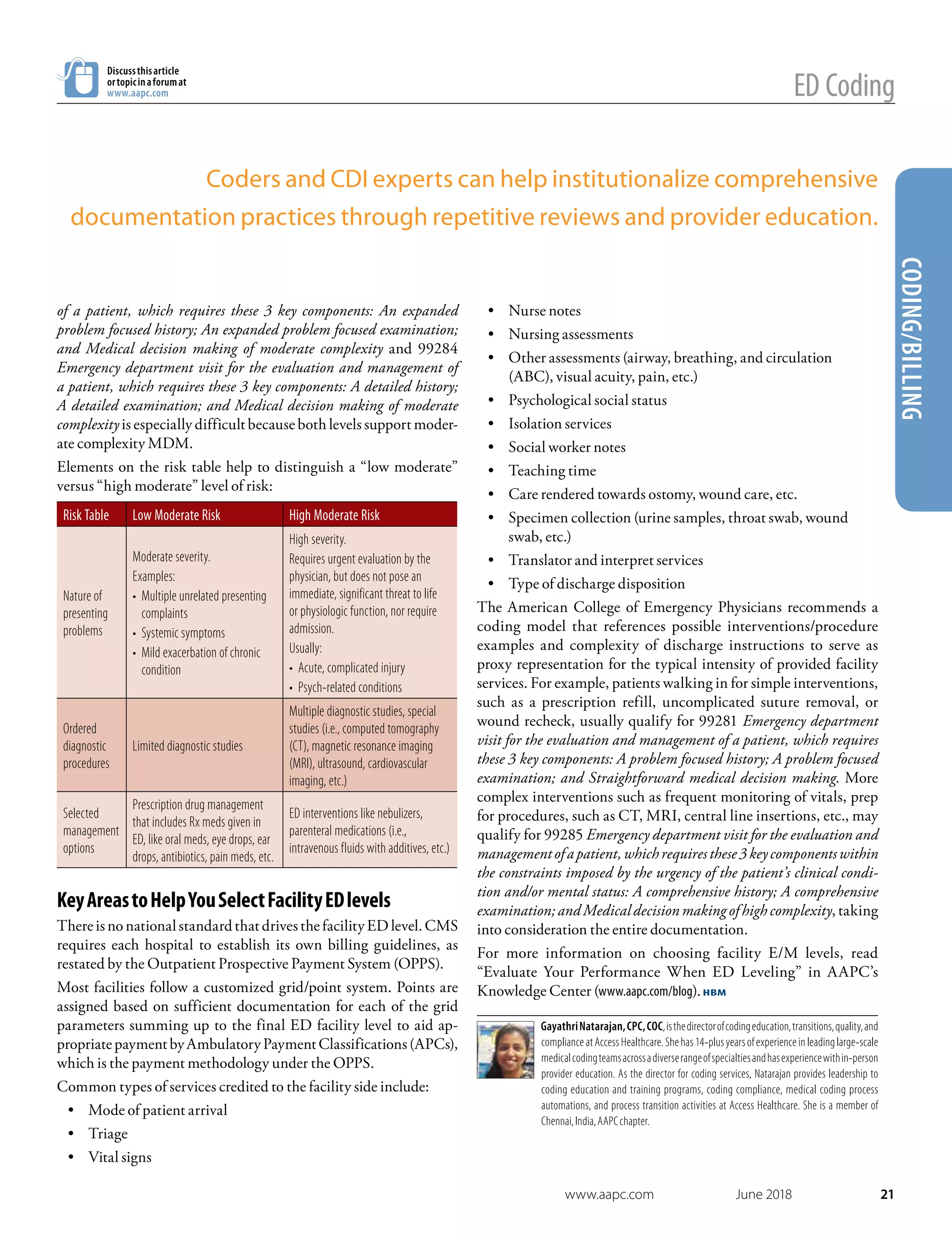 2 Best Practices to Improve Emergency Department Coding | PDF