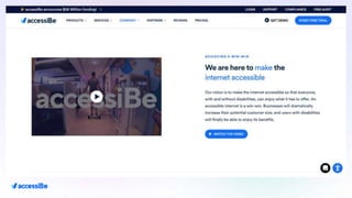 Accessibe Widget - How it Works and Presentation | PPT