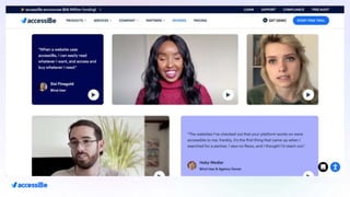 Accessibe Widget - How it Works and Presentation | PPT