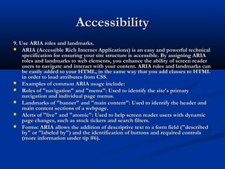 Making your website accessible | PPT
