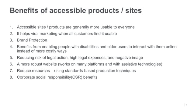 Accessibility - A Case Study | PPTX