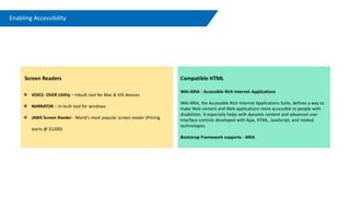 Accessibility pitch-deck | PPTX