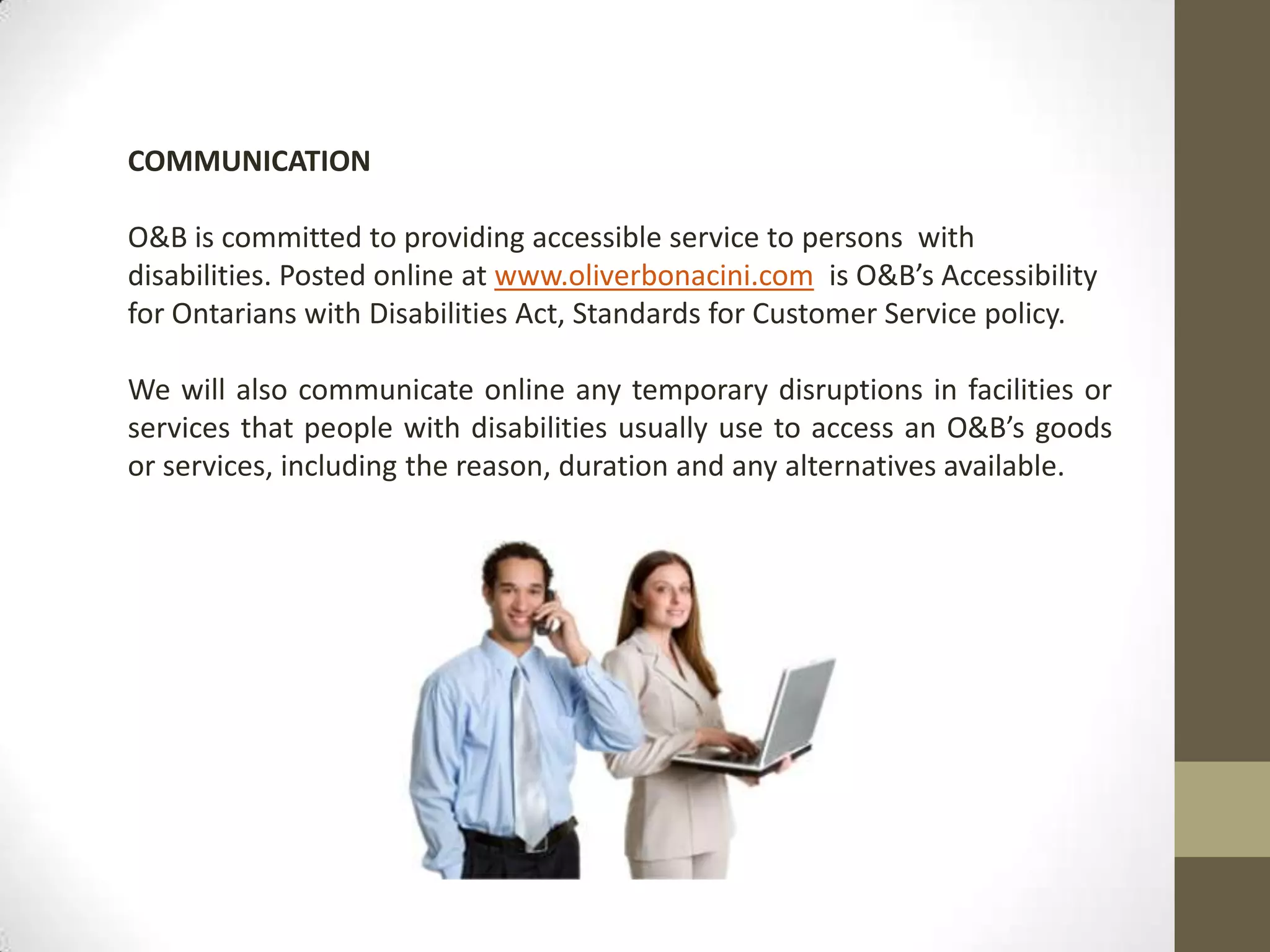 AODA Training Presentation | PPTX