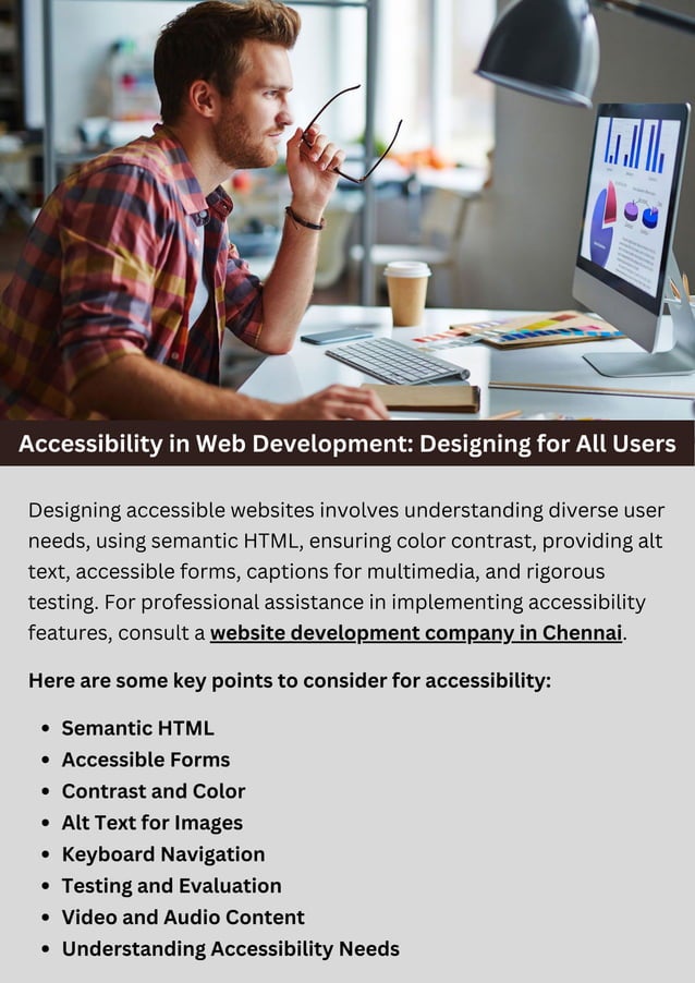 Accessibility in Web Development Designing for All Users. | PDF | Web Design and HTML | Internet