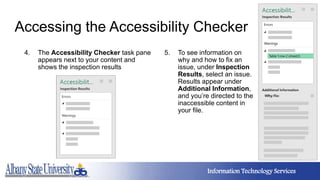 Accessibility in Word: A foundation for web content | PPTX