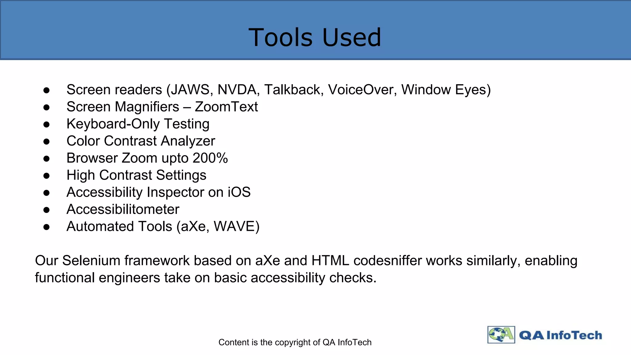 What Is Accessibility Testing? | PDF