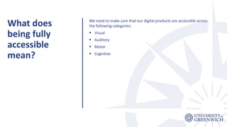 Higher Education Digital Accessibility 101 | PPTX