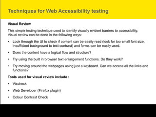 Accessibilitytesting public | PPTX