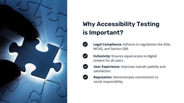 Accessibility Testing Services: Ensuring Inclusivity and Compliance | PDF