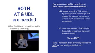 Accessibility tools iste inclusive learning playground 2016 - when just making it digital is not ...