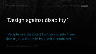 Accessibility vs Design | PPTX