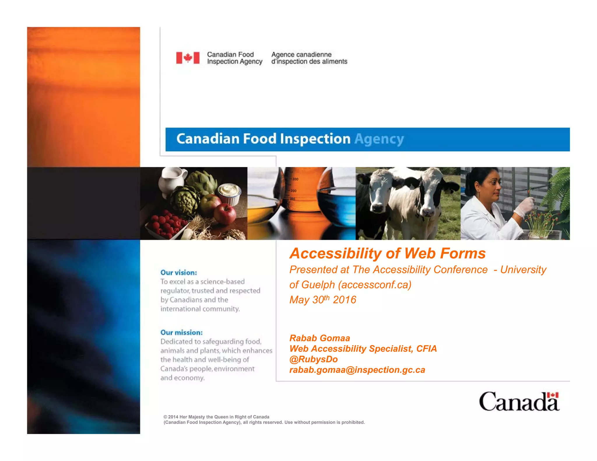 Accessible & Usable Web Forms. Your How To Guide! | PPT