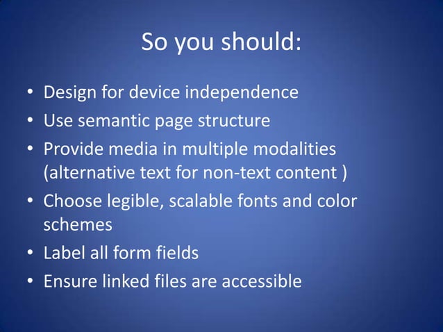 Designing Accessible Drupal Themes Ppt