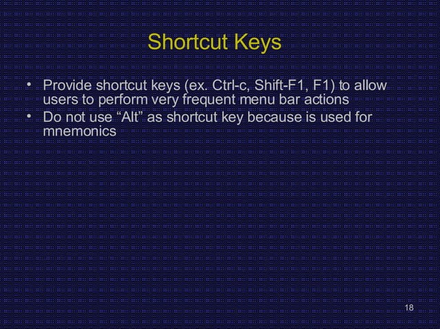 Accessible Java Application User Interface Design Guidelines Ppt