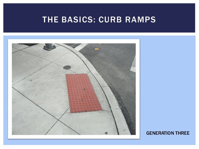 Accessible Crossing: More Than Just Curb Ramps