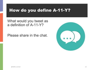 Accessible Educational Materials as a Foundation for UDL | PPTX