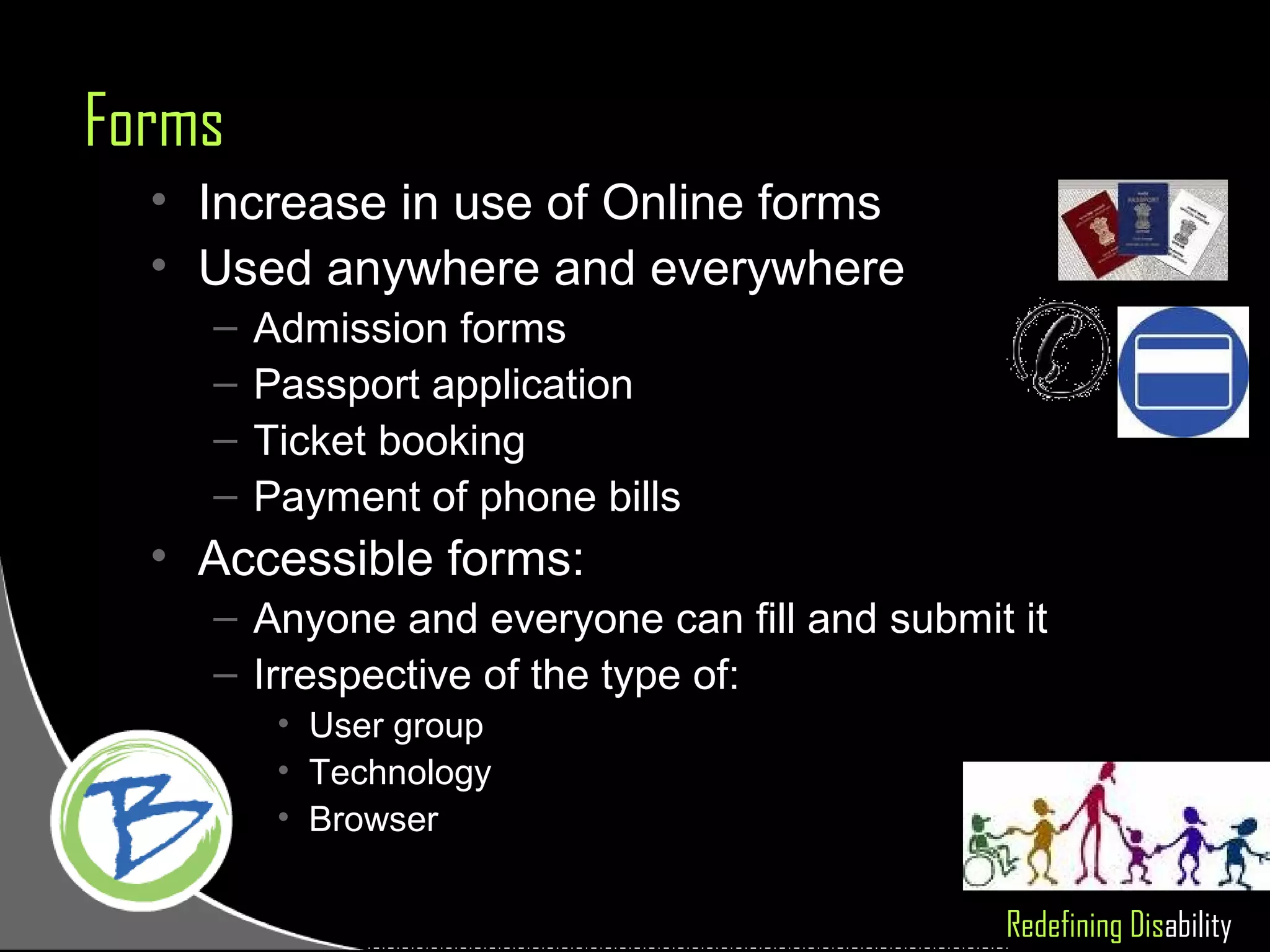 Accessible forms | PPT