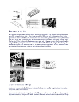 Accessible Public Transportation Handbook | PDF