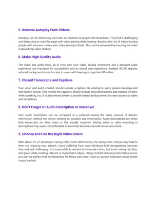 Accessible Video | PDF