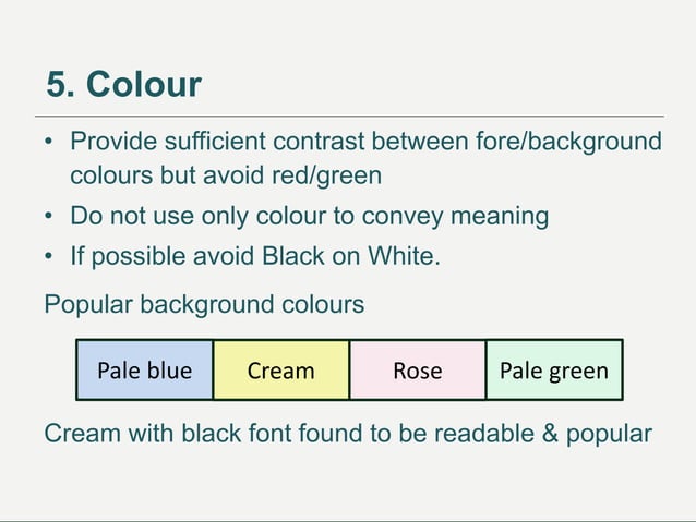 Accessible written content hci city 180619 | PPT