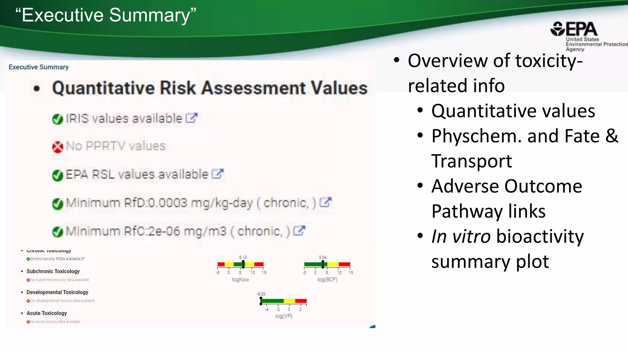 Accessing Environmental Chemistry Data via Data Dashboards | PPTX