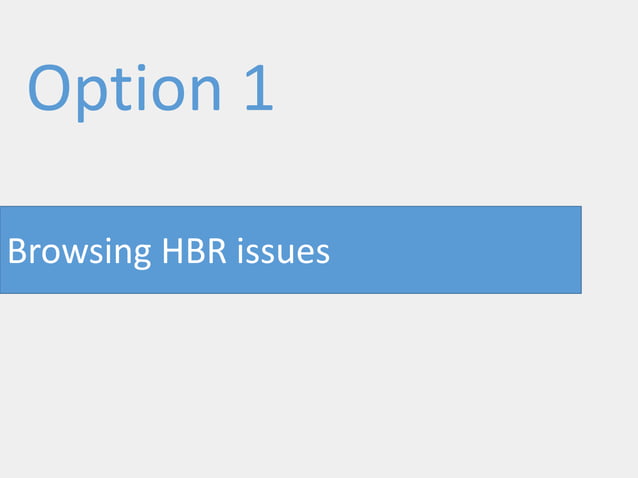 Accessing HBR Online | PPT