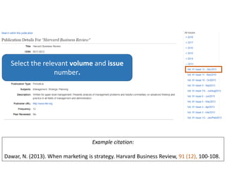 Accessing HBR Online | PPT