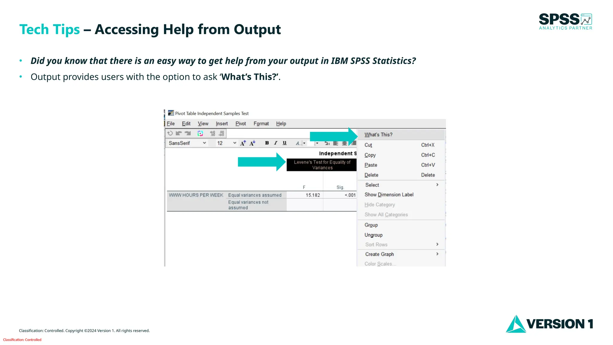 Accessing Help from IBM SPSS Statistics Output.pptx