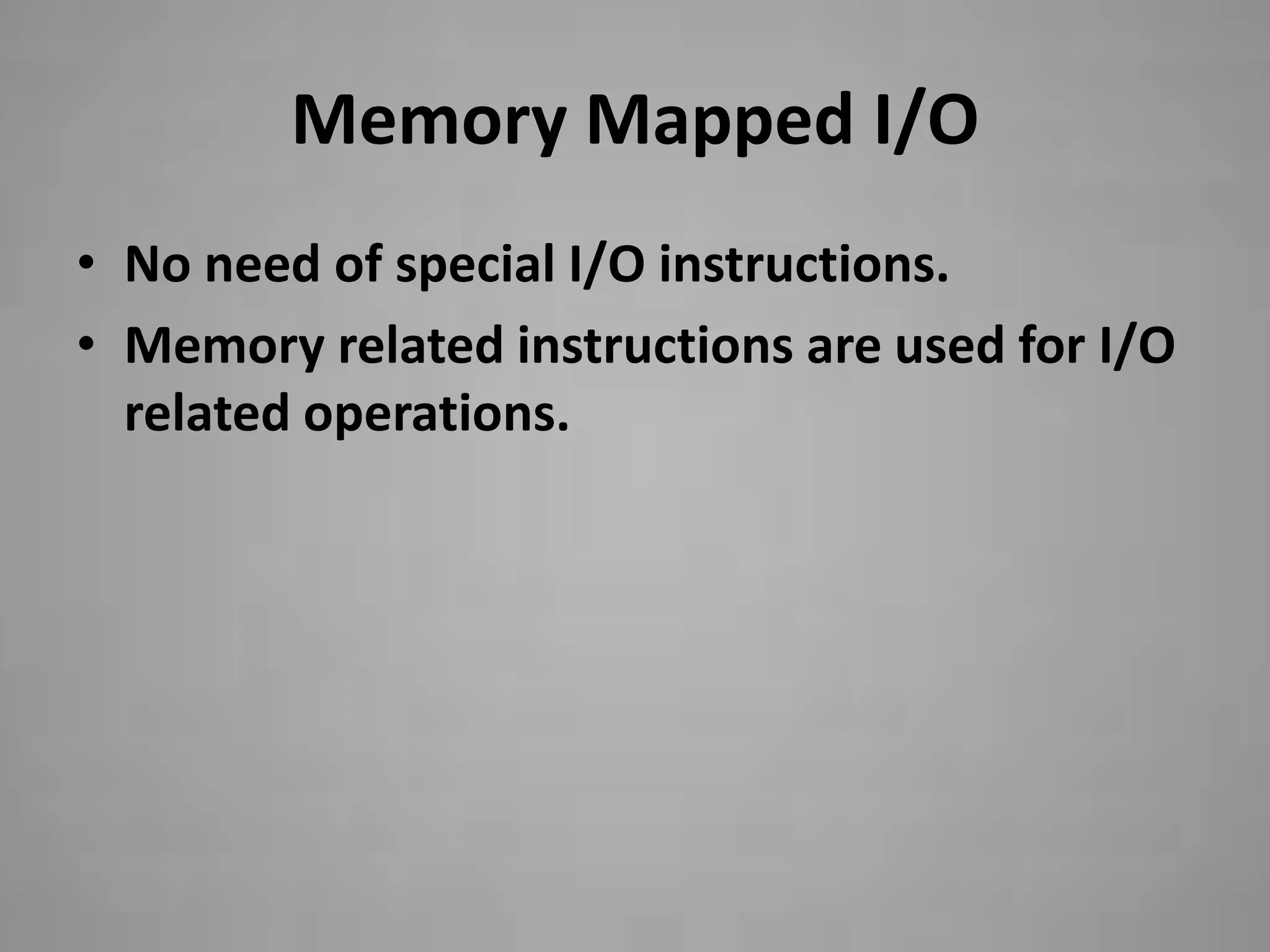 Accessing I/O Devices | PPTX