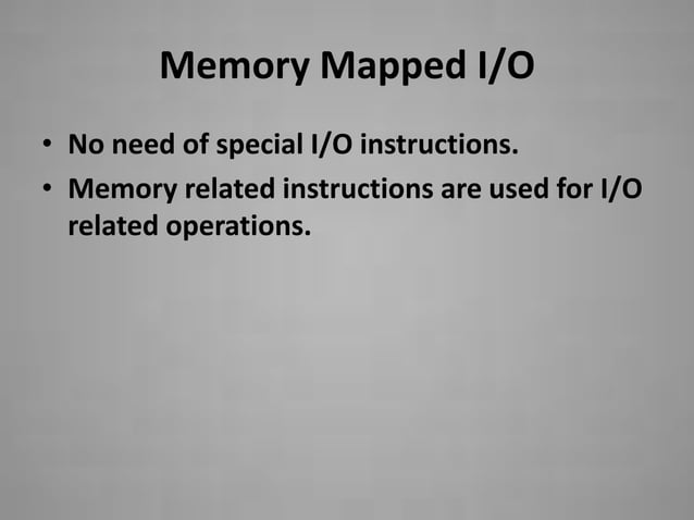 Accessing I/O Devices | PPTX
