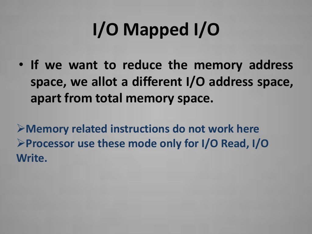 Accessing Io Devices 
