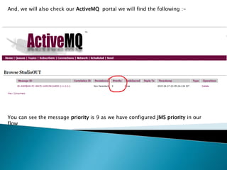 Accessing jms in mule using groovy | PPT