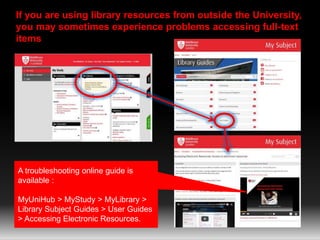 Accessing Journal Databases | PPT