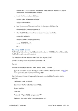 Accessing my sql_from_java | PDF | Databases | Computer Software and ...