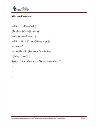 Accessing non static members from the main | PDF