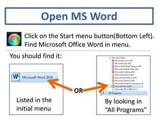 Accessing resume templates in word 2010 | PPTX | Resume Writing and ...