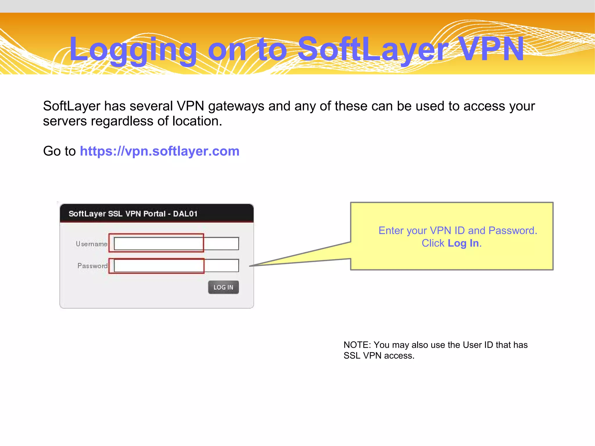 Accessing soft layer | PPT