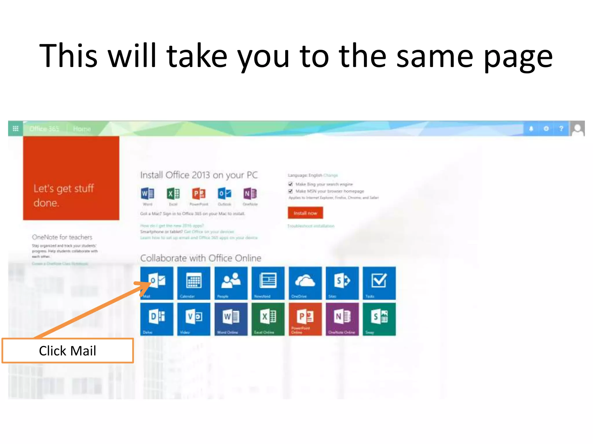 Accessing student emails | PPTX | Email | Internet