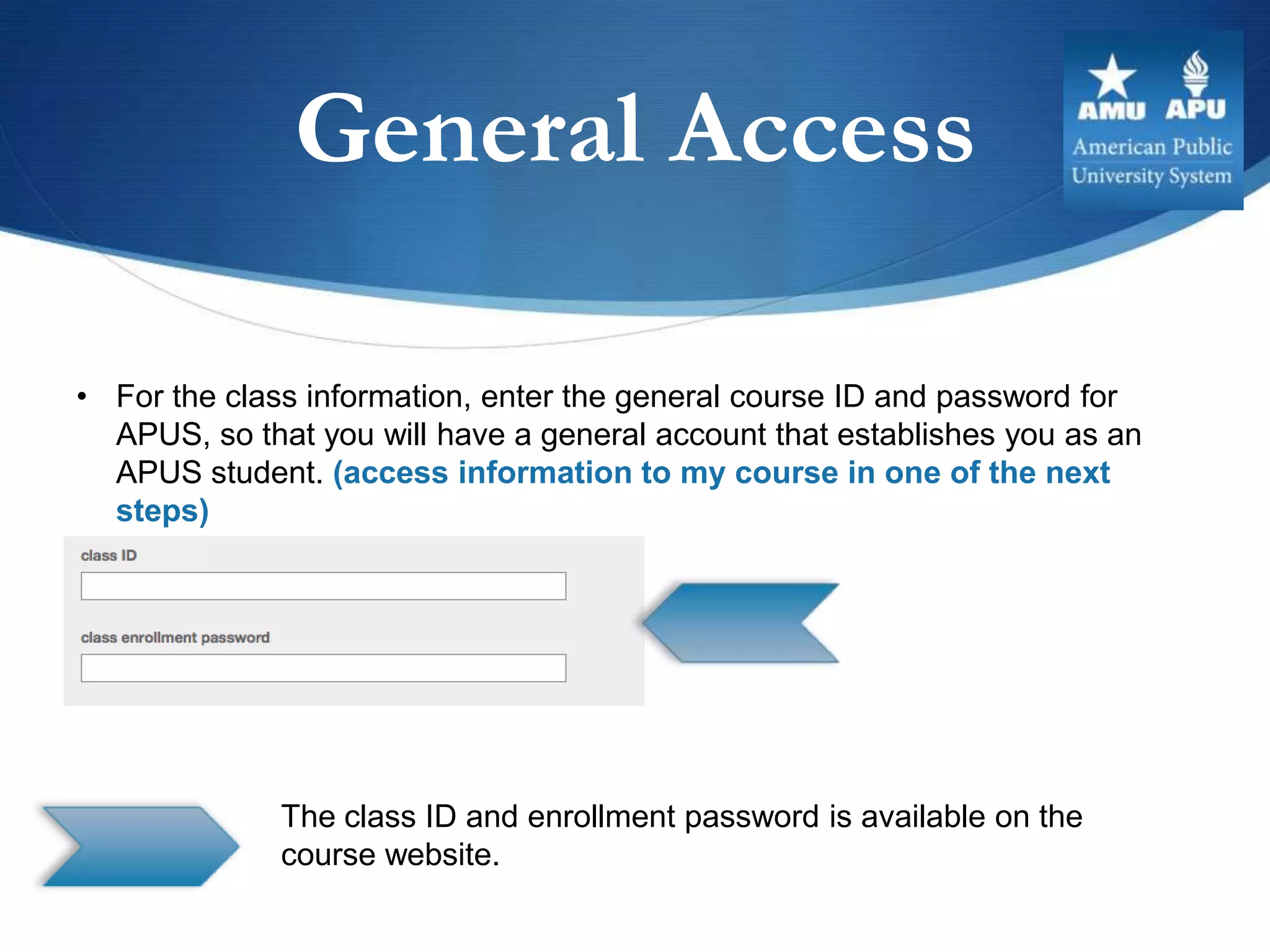 Accessing turnitin.com - APUS | PPTX