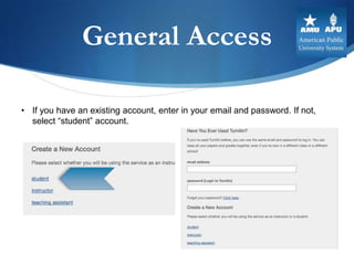 Accessing turnitin.com - APUS | PPTX