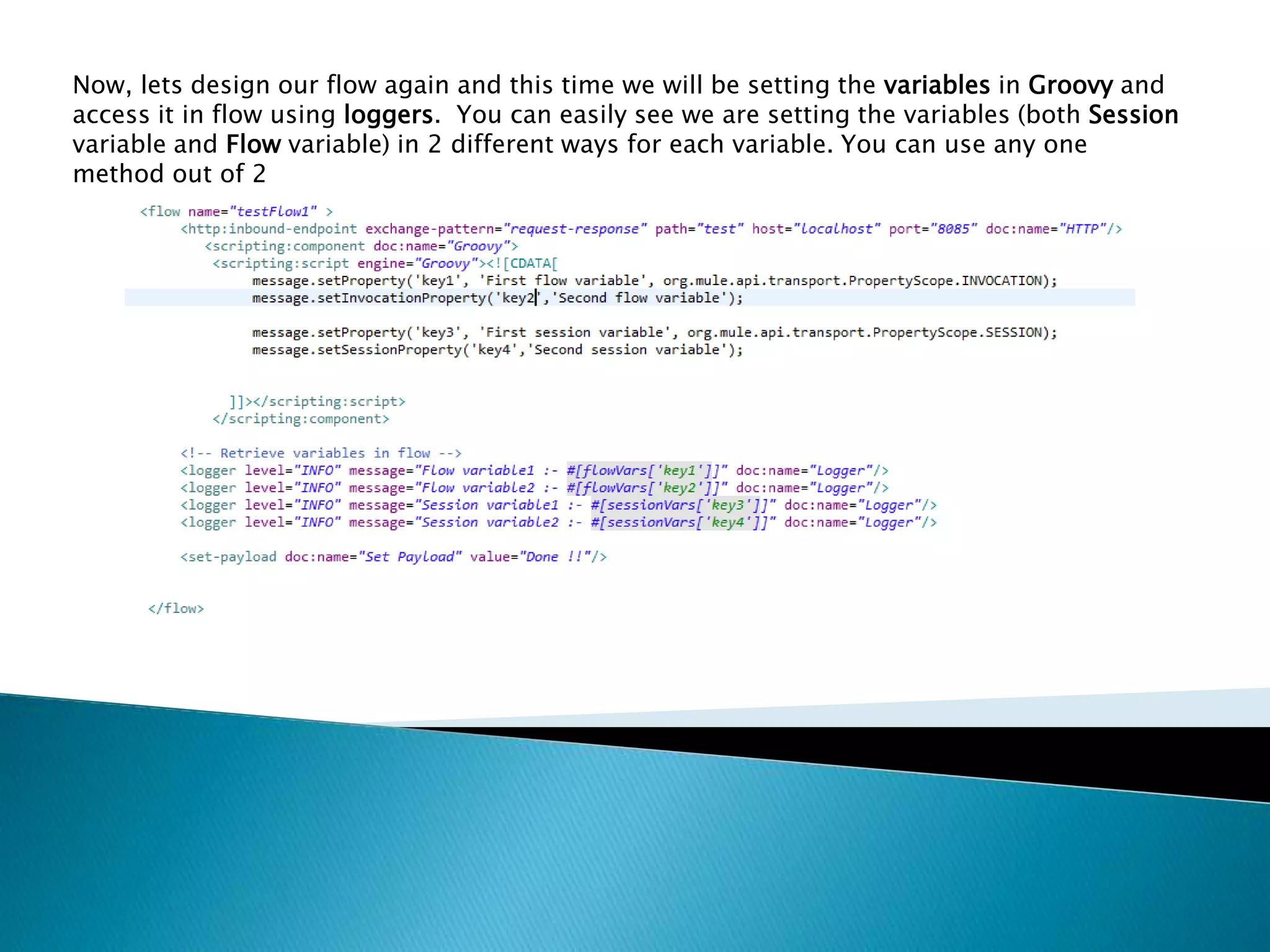 Accessing Mule Variables In Groovy Ppt