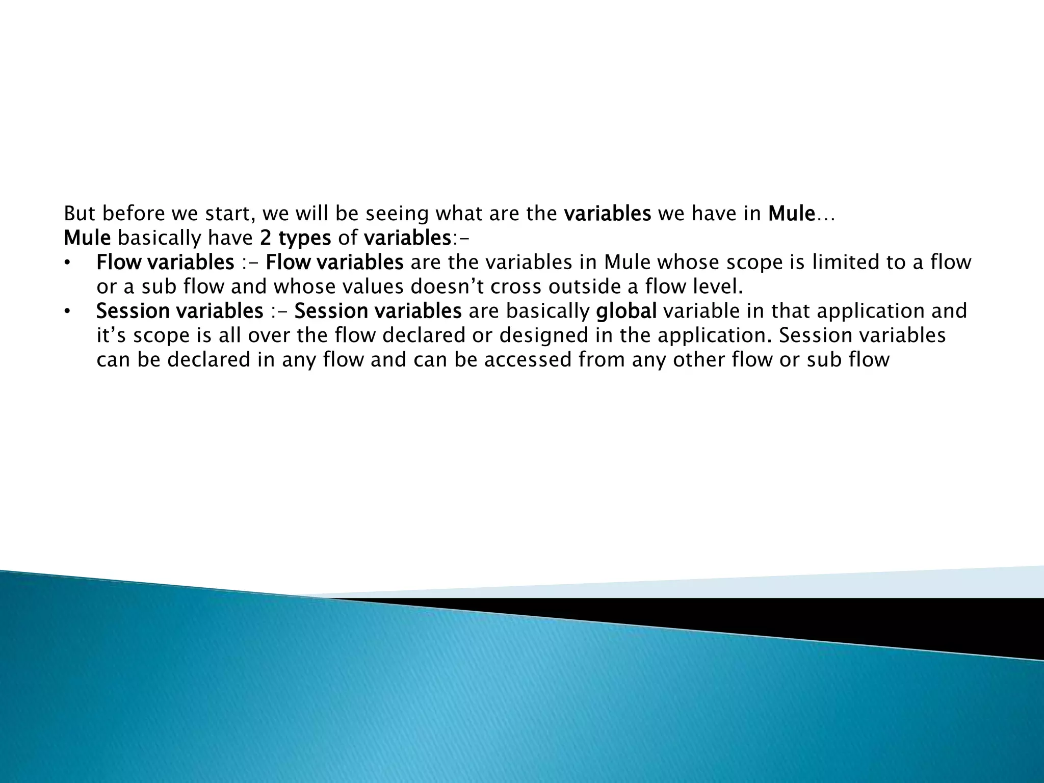 Accessing Mule Variables In Groovy Ppt