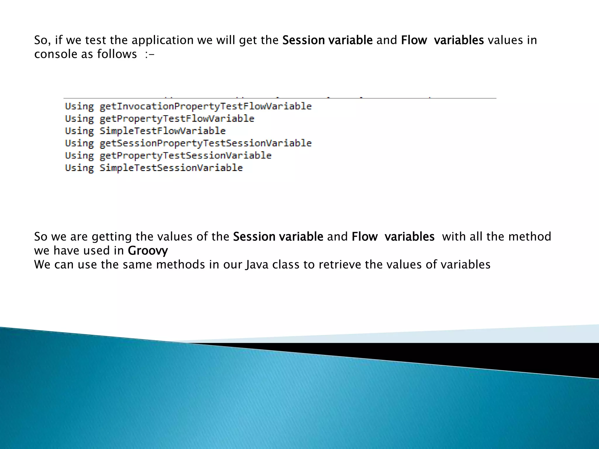 Accessing Mule Variables In Groovy Ppt