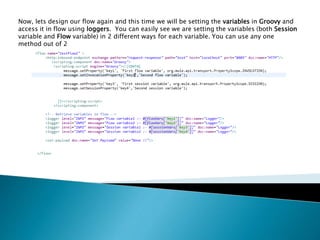 Accessing Mule variables in groovy | PPT