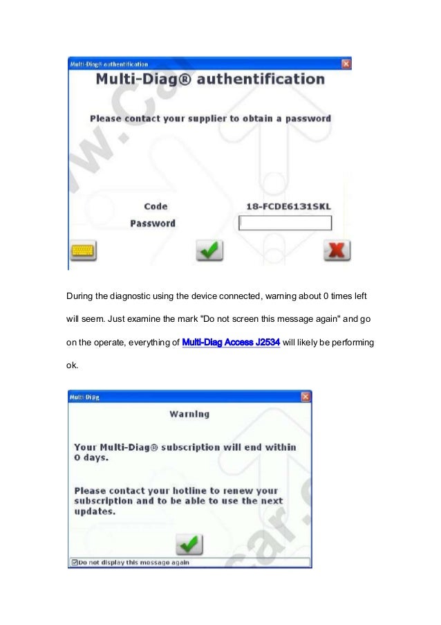Access j2534 vci serial number setting steps