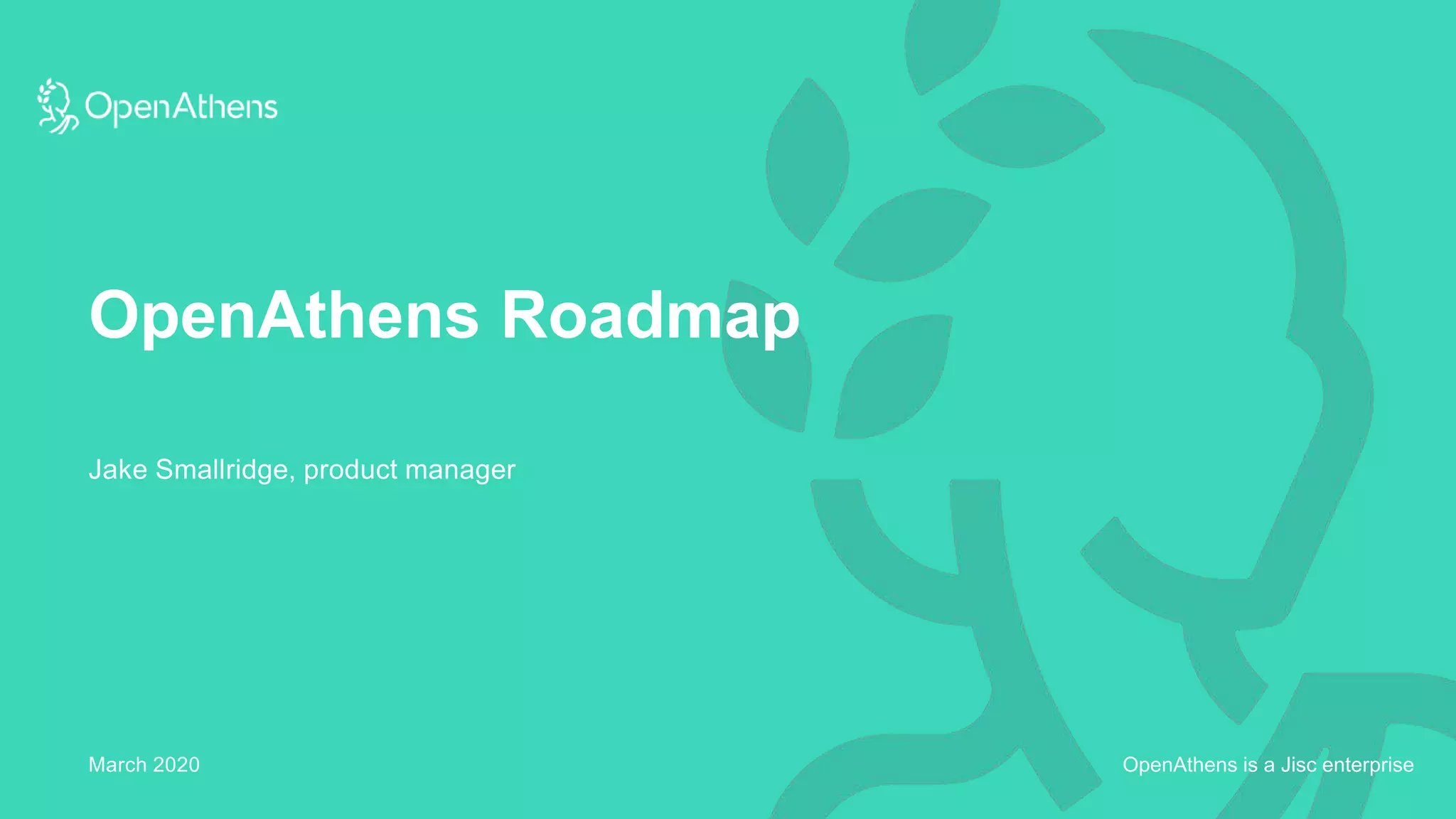 Access Lab 2020: OpenAthens product roadmap | PPT