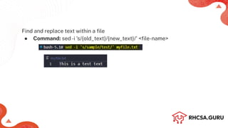 Access Linux File System in RHEL - RHCSA (RH124).pdf