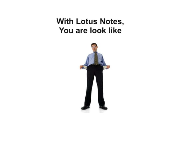 Access Lotus Notes Database In Outlook Ppt 