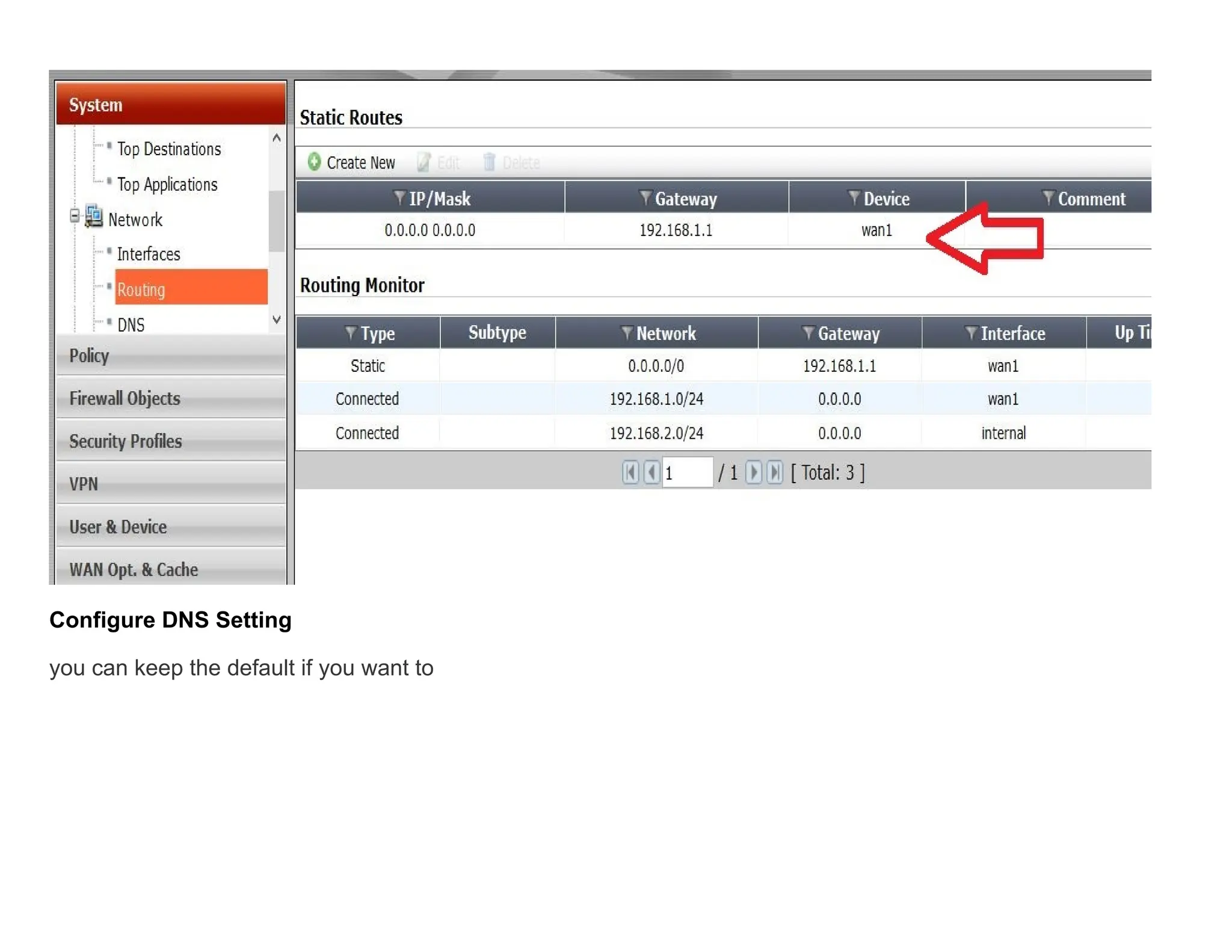 FORTIGATE FIREWALL BASIC KNOWELEDGE TO CONFIGURE ROUTER | DOCX
